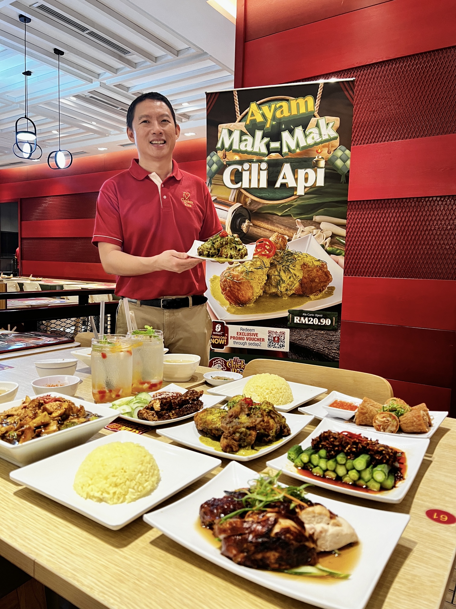 Sajian Terbaru The Chicken Rice Shop: Ayam Mak-Mak Cili Api » Orang Sabah